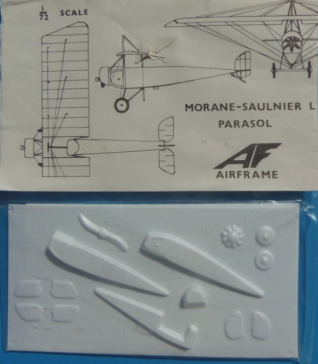 Morane Saulnier Type L Fighter 1/72 Scale Plastic Vacuform Model Kit A