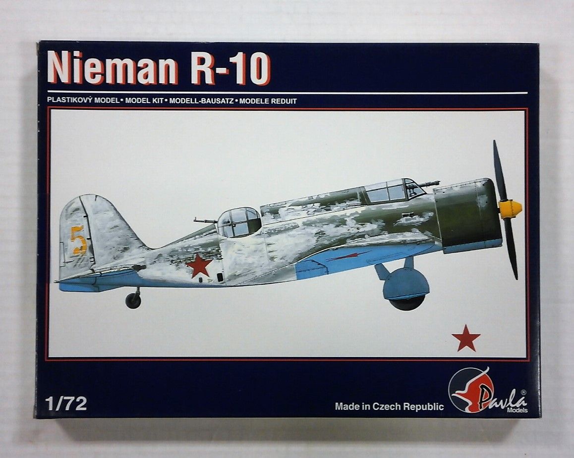 Nieman R-10 Bomber 1/72 Scale Plastic Model Kit Pavla Models 72006