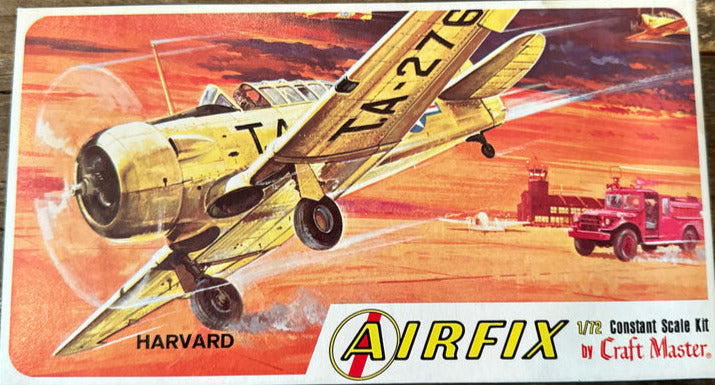 North American T-6 Harvard Trainer 1/72 Scale Plastic Model Kit Airfix