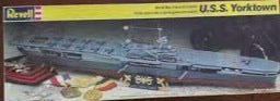 USS Yorktown Aircraft Carrier 1/488 Scale Plastic model Kit Revell 522